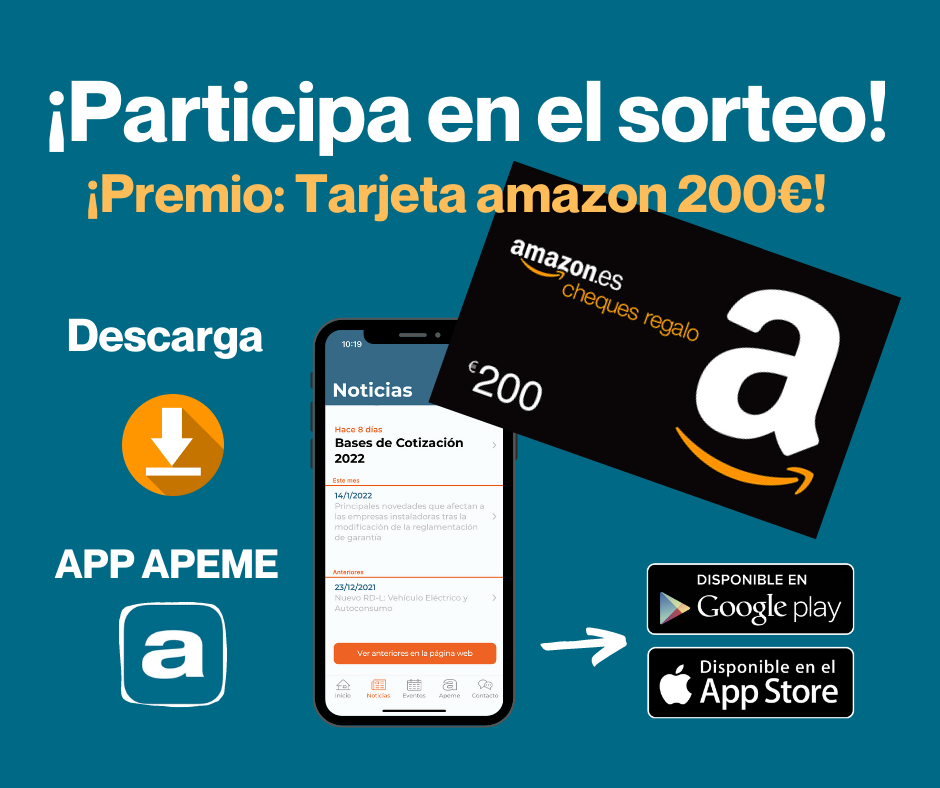 Descarga nuestra APP y participa en el sorteo | APEME
